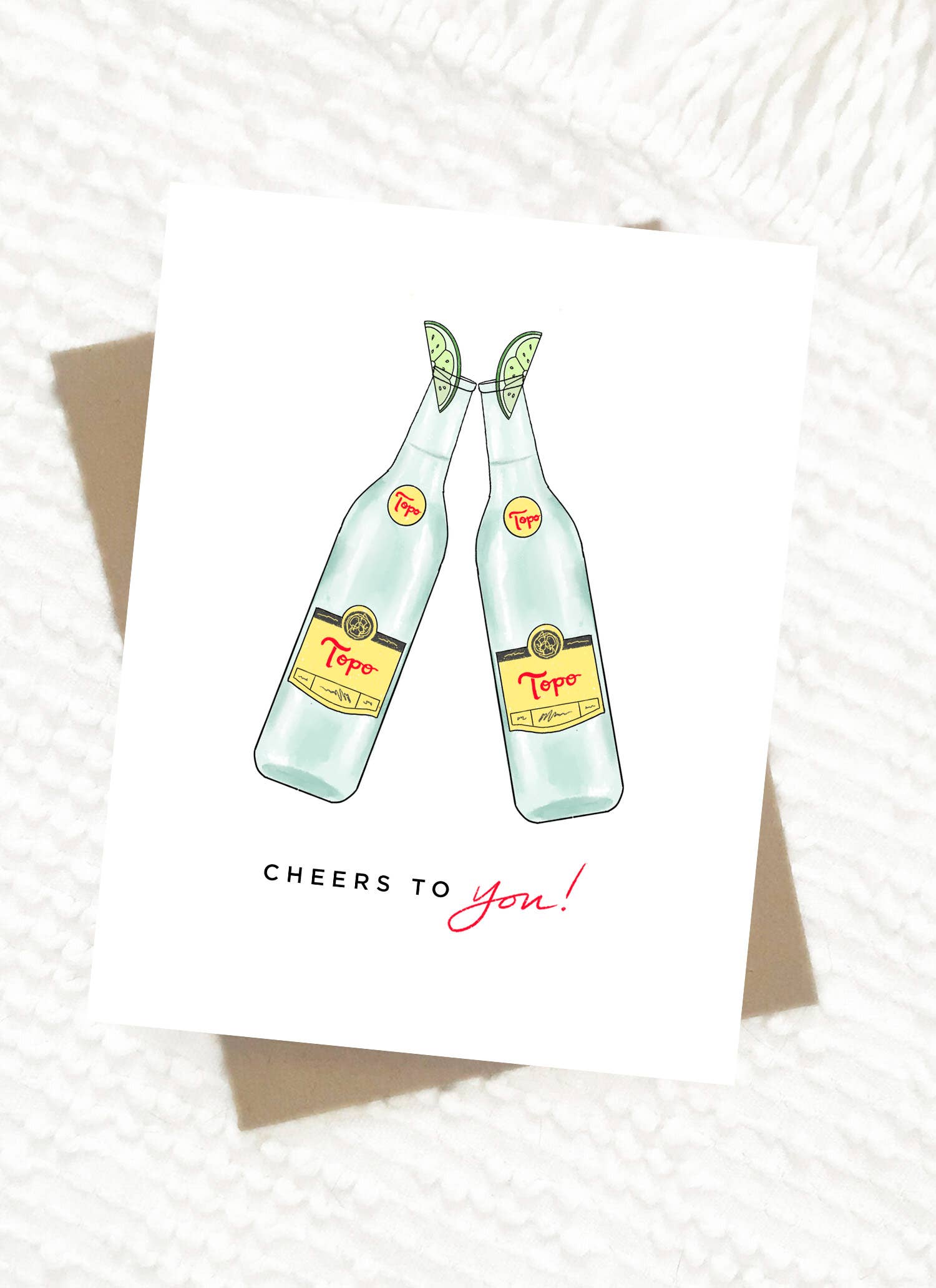 Topo Cheers to You - Greeting Card – hifi-live